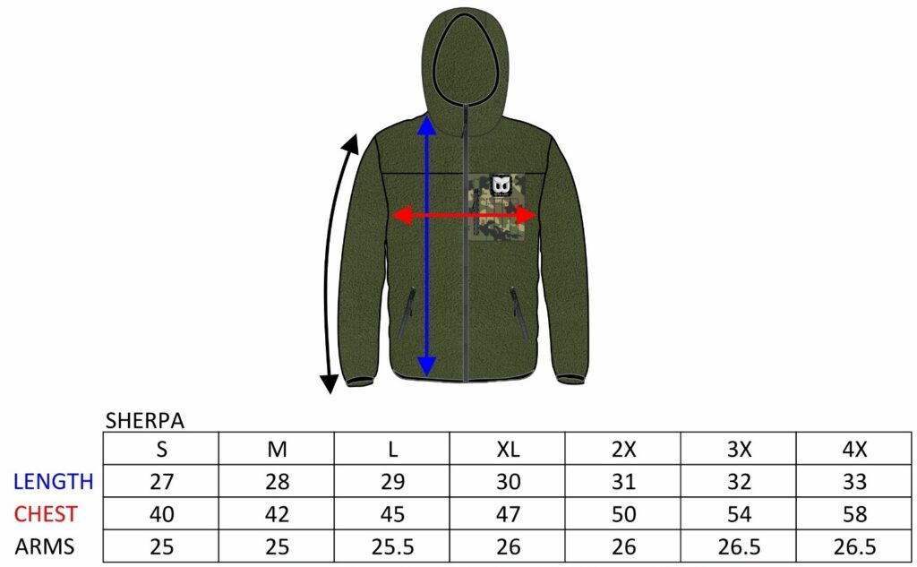 UK Size Guide - Wallop